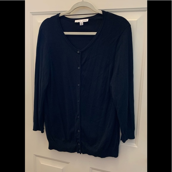Larry Levine | Sweaters | Larry Levine Ladies Black 34 Length Sleeved ...